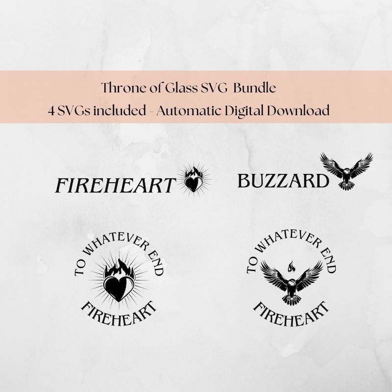 Fireheart Svg - Etsy