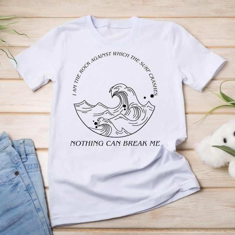 I Am the Rock Against Which the Wave Crashes ACOTAR SVG Digital ...