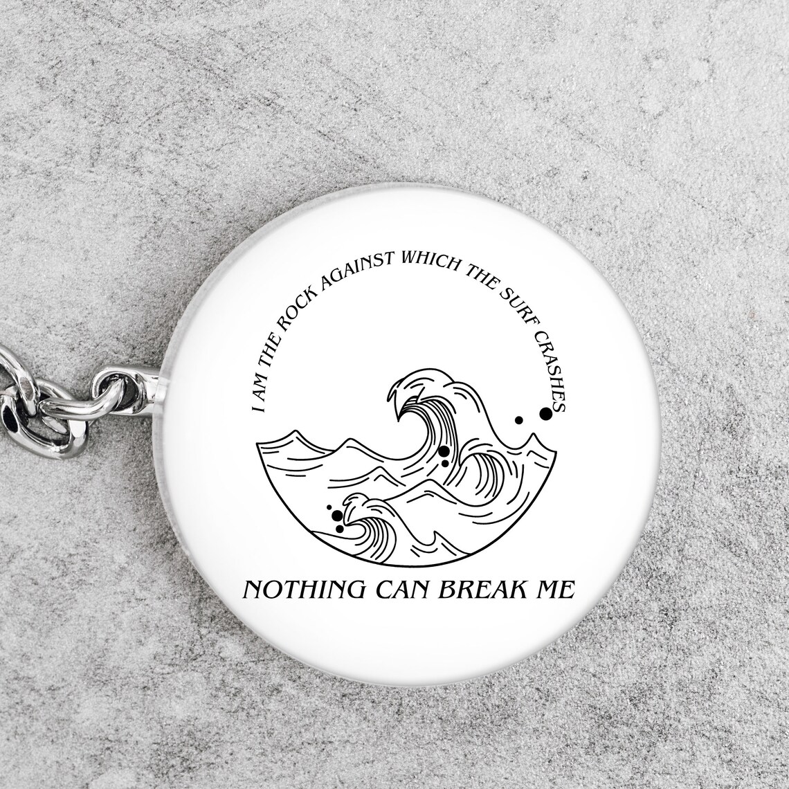 I Am the Rock Against Which the Wave Crashes ACOTAR SVG Digital ...