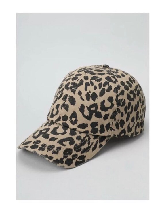 Handmade Leopard Baseball Hat Cap - Etsy