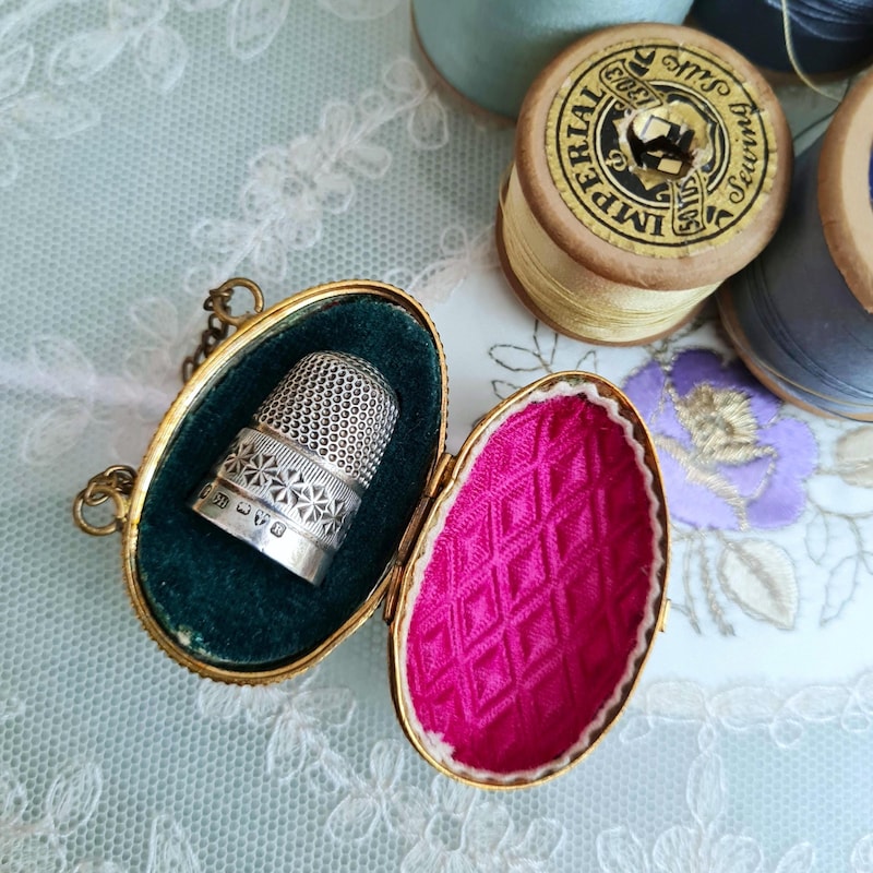 Antique Hallmarked Thimble - Etsy UK