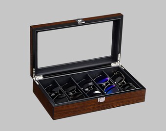 Wooden Sunglass Box - Etsy