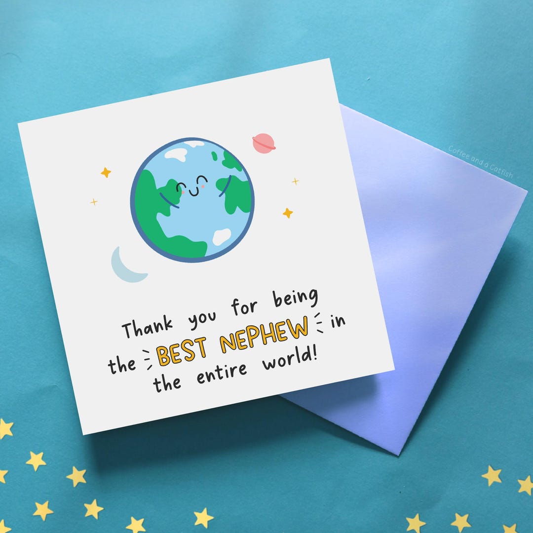 To the Best Nephew Card, Thank You Card for Nephew, Best Nephew ...