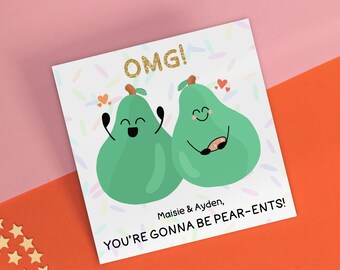 Congratulations Parents to Be Gift A5 Greeting Card With Envelope, Baby ...