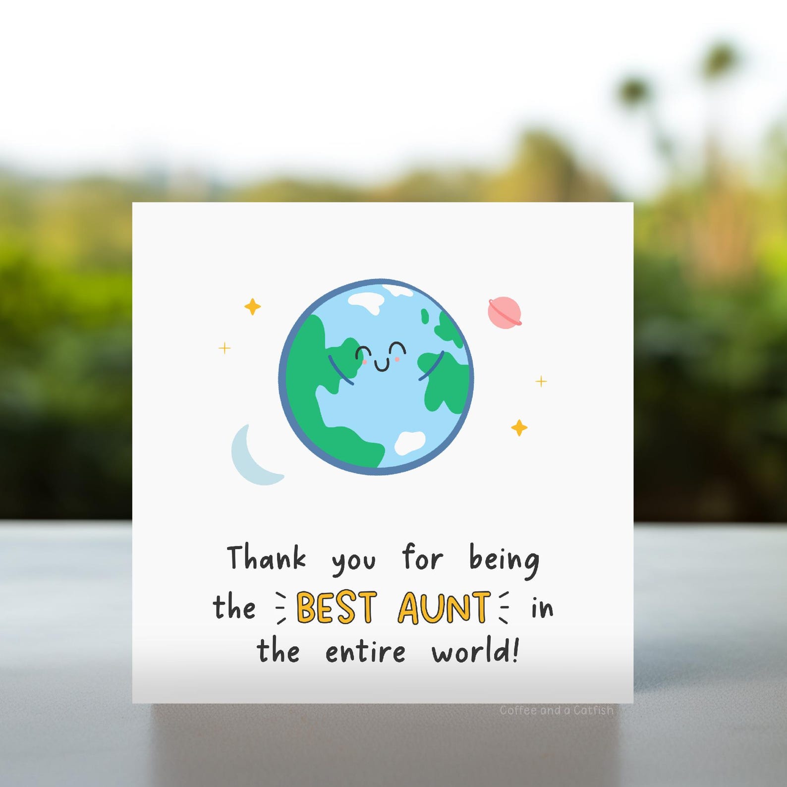 Best Aunt in the World Card | Best Auntie Ever Card, Best Aunt Card ...