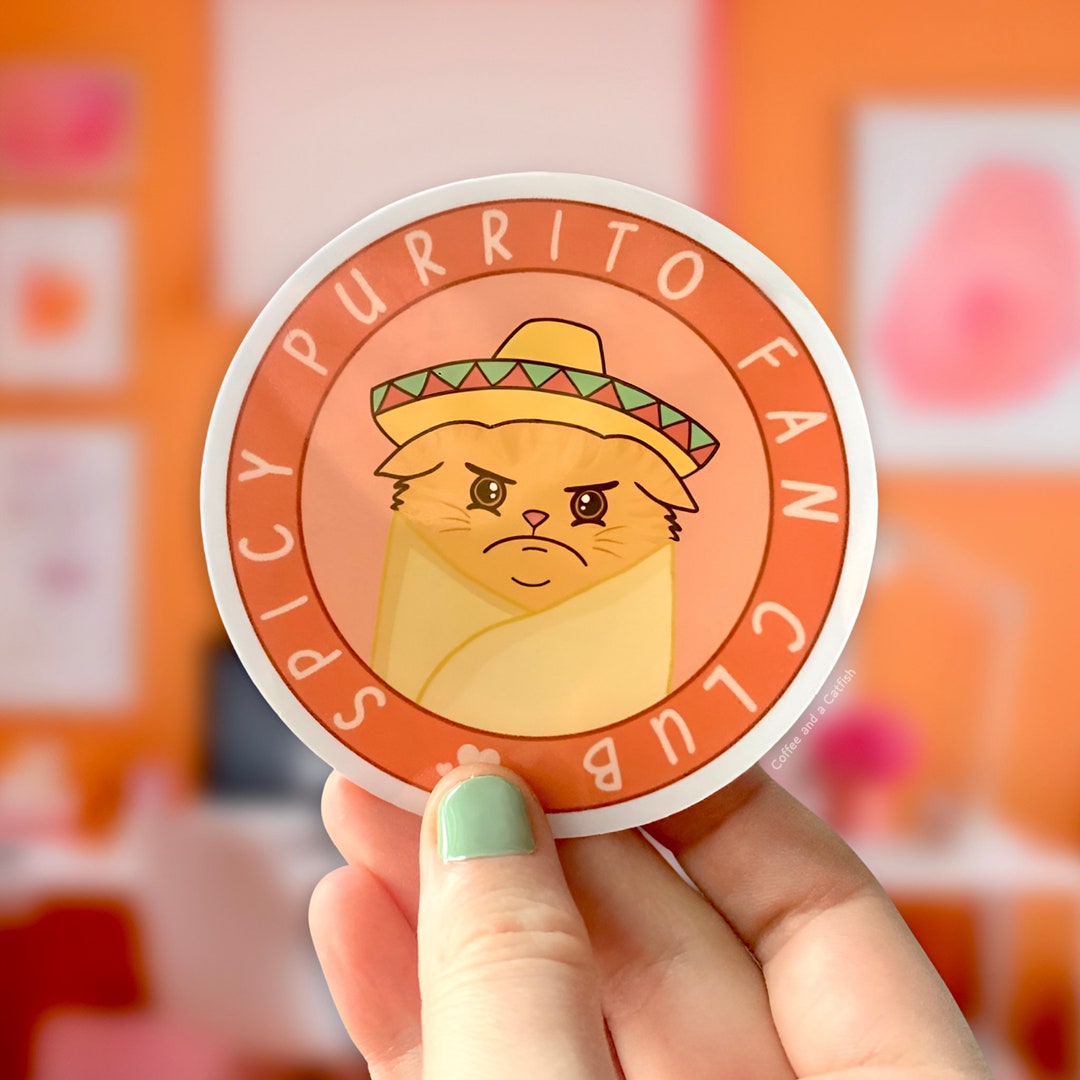 Funny Grumpy Cat Sticker | Vet Med Stickers, Vet Tech Gifts, Spicy ...