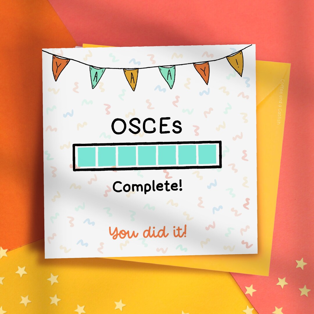 Osces Pass Card | Finished Osces, Card for New Paramedic, Nurse ...