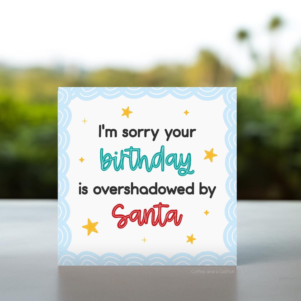 Santa Stole Your Birthday Card | Funny Christmas Birthday Cards ...