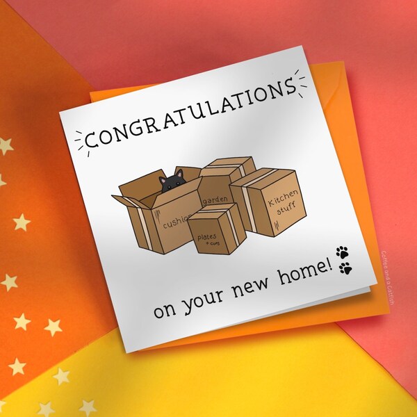 Funny New Home Card - Etsy