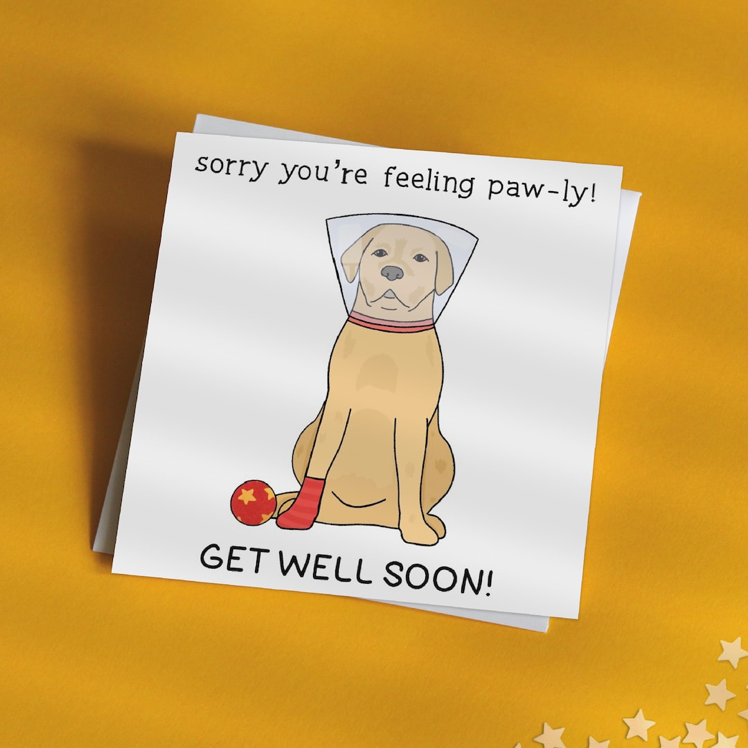 Get Well Soon Card | Operation Surgery Recovery Card, Wellness Card ...