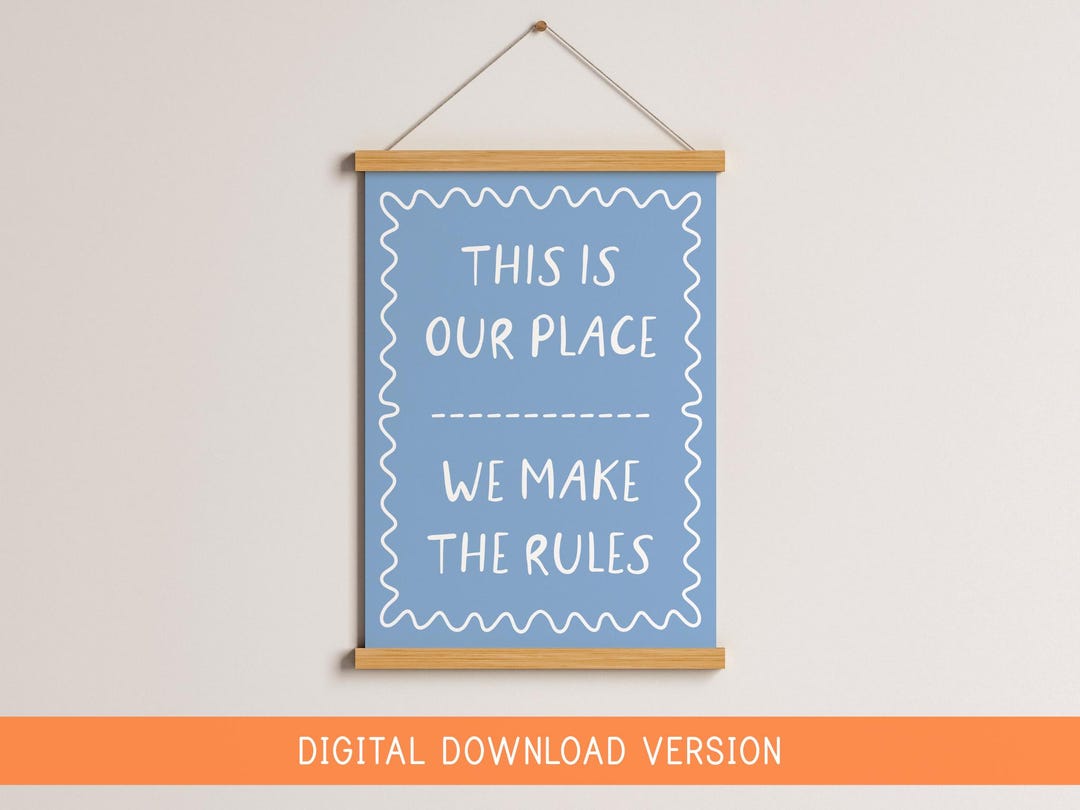 This is Our Place Wall Art Print DIGITAL DOWNLOAD | Digital Download ...