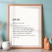 DVM Definition Print | Veterinarian Definition Print, DVM Gift, Thank ...