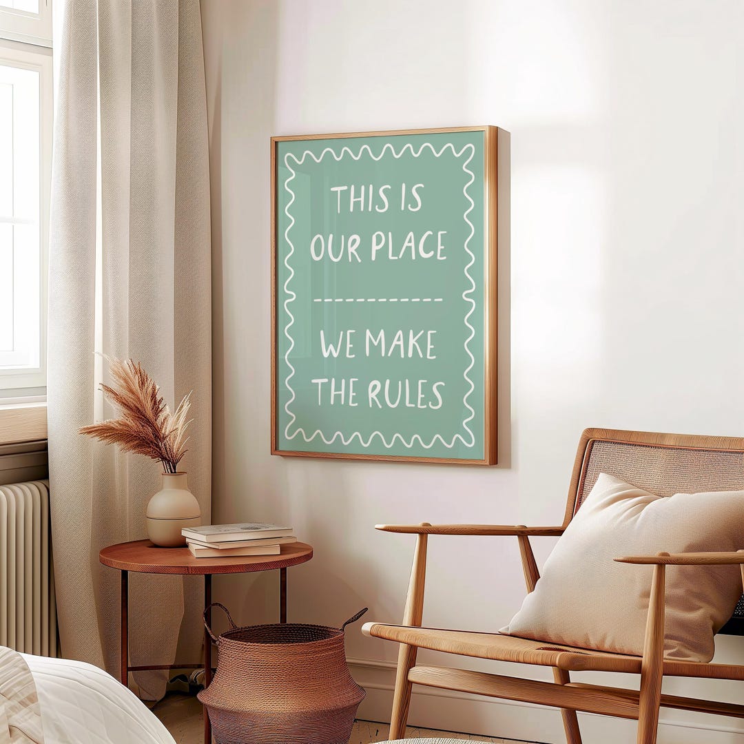 This is Our Place We Make the Rules Print | Taylor Swift Lyric Print ...
