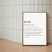 DVM Definition Print | Veterinarian Definition Print, DVM Gift, Thank ...