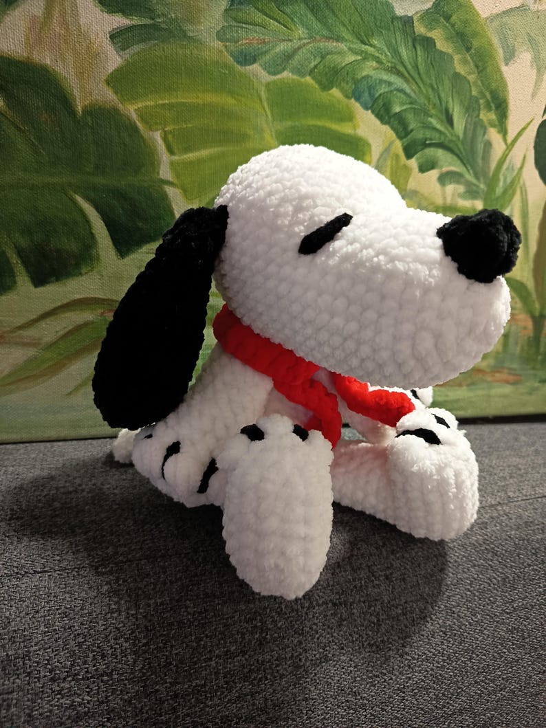 Snoopy Crochet Pattern - Etsy
