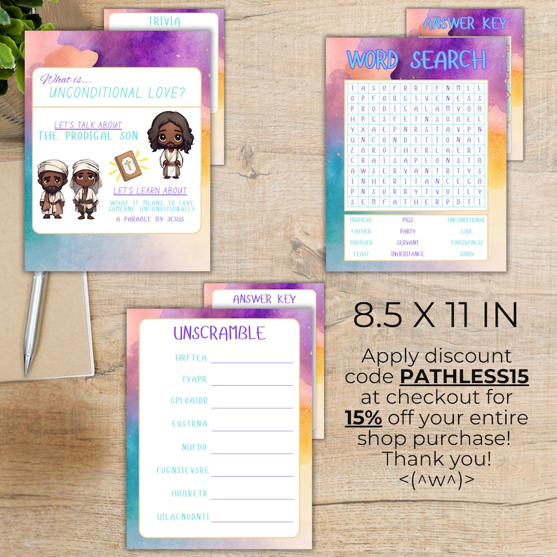 Bible Activities for Teens and Kids, Youth Group Games, Church Study ...