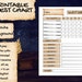 Quest Chore Chart Printable: Great for Fans of RPG, Fantasy, Gaming ...