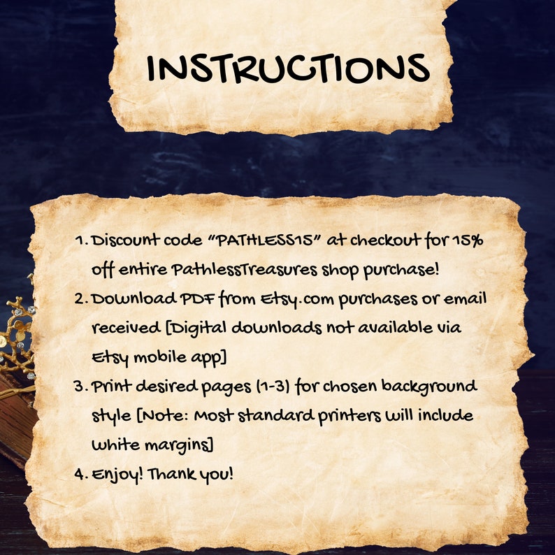 Quest Chore Chart Printable: Great for Fans of RPG, Fantasy, Gaming ...