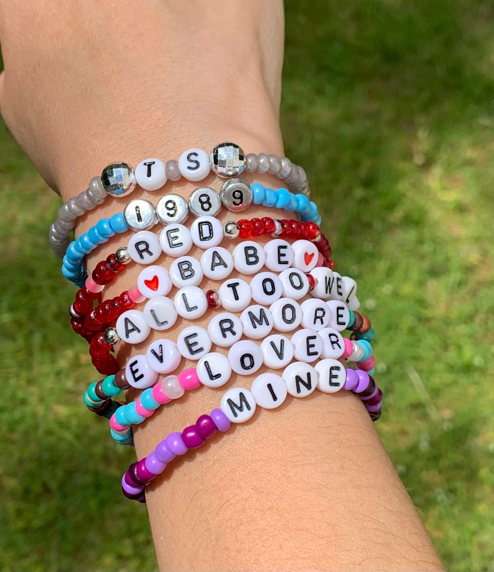 Taylor Swift Eras Tour Friendship Bracelets: Besties Trading Set - Etsy