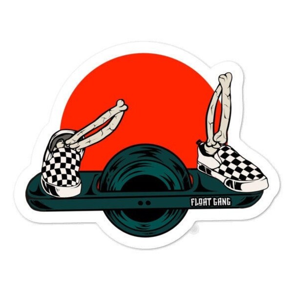 Everyday is Senday Onewheel Skeleton Float Gang Sticker - Etsy