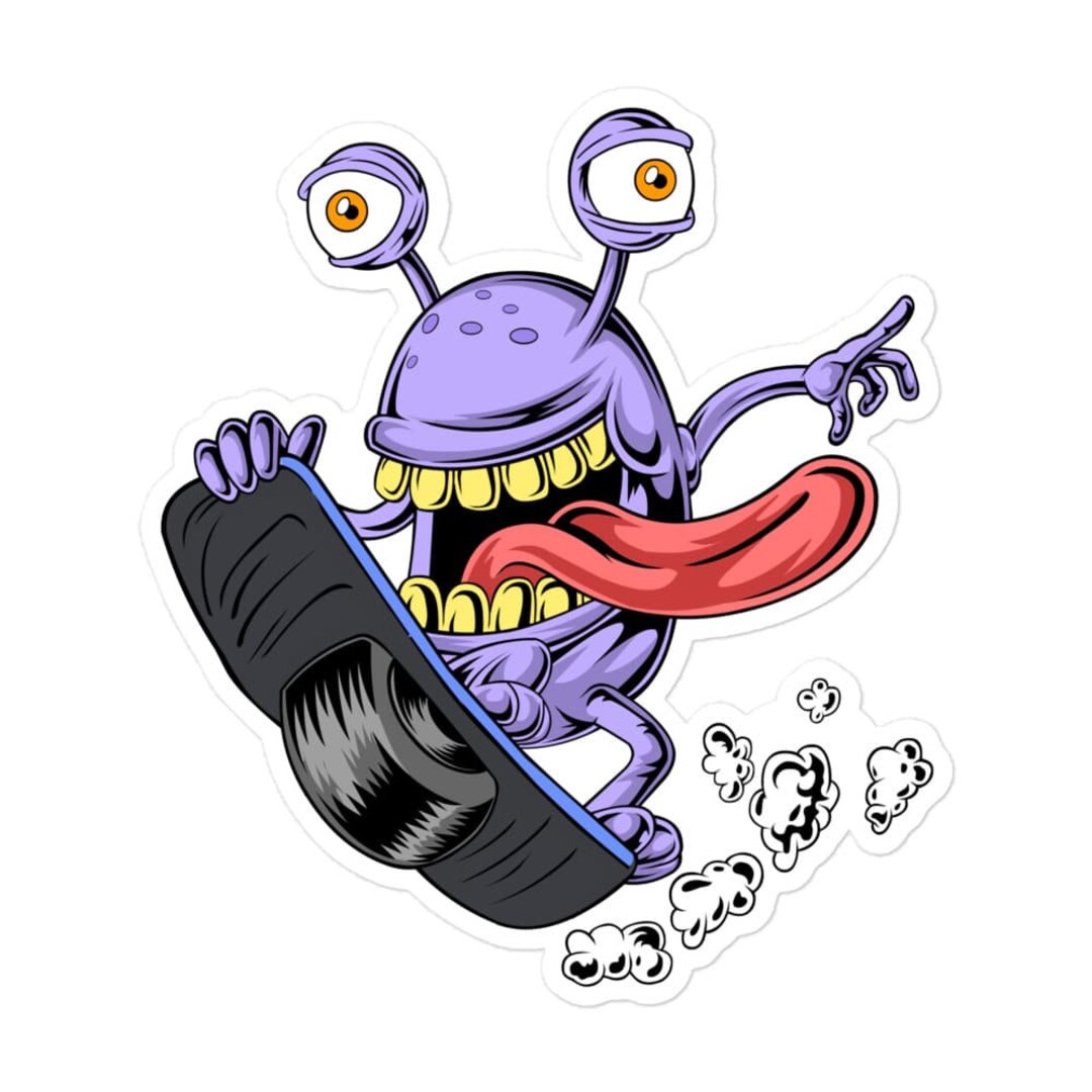 Float Gang Mascot Goober Onewheel Sticker - Etsy