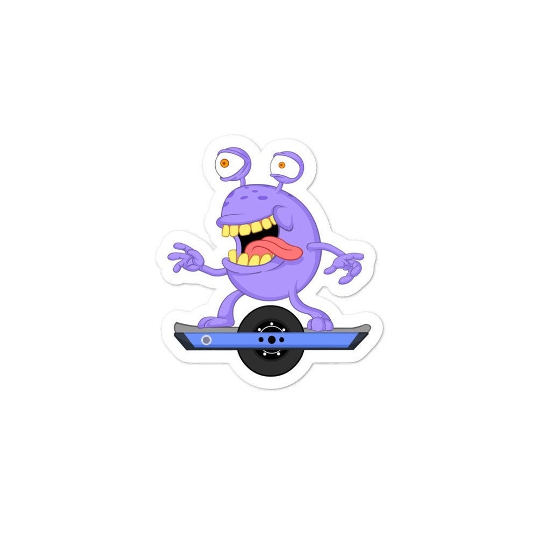 Onewheel Sticker - Float Gang Stickers Mascot 'goober' - Etsy