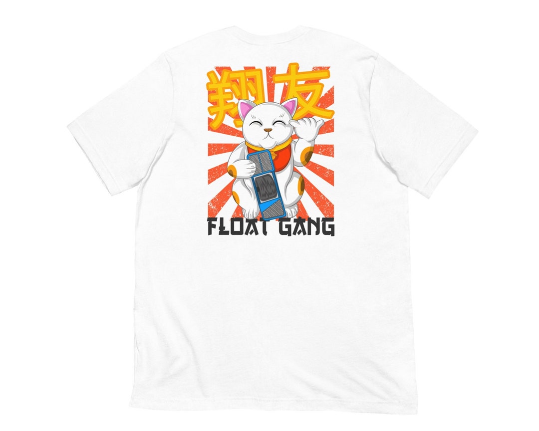 Onewheel Shirt Float Gang Lucky Cat T-shirt - Etsy