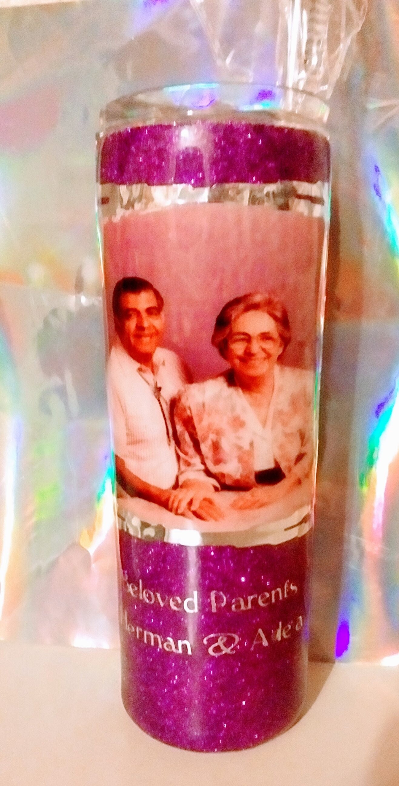 In Loving Memory Beloved Parents Tumbler | Etsy UK