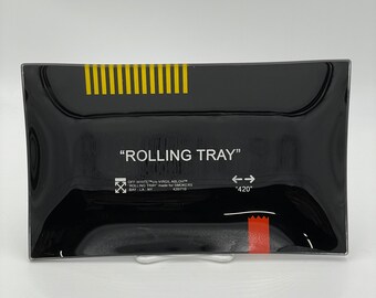 Glass Rolling Tray - Etsy