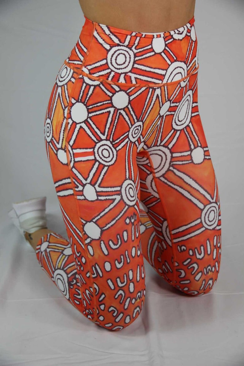 Authentic Indigenous Australian Art on Activewear - Etsy