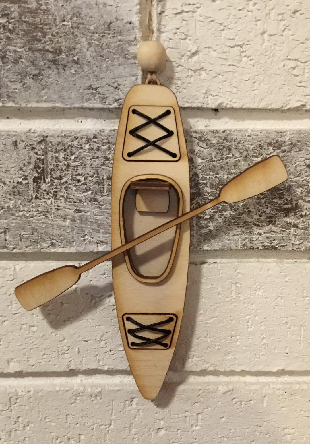 Kayak Ornament Digital Laser Cut File - Etsy