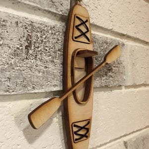Kayak Ornament Digital Laser Cut File - Etsy