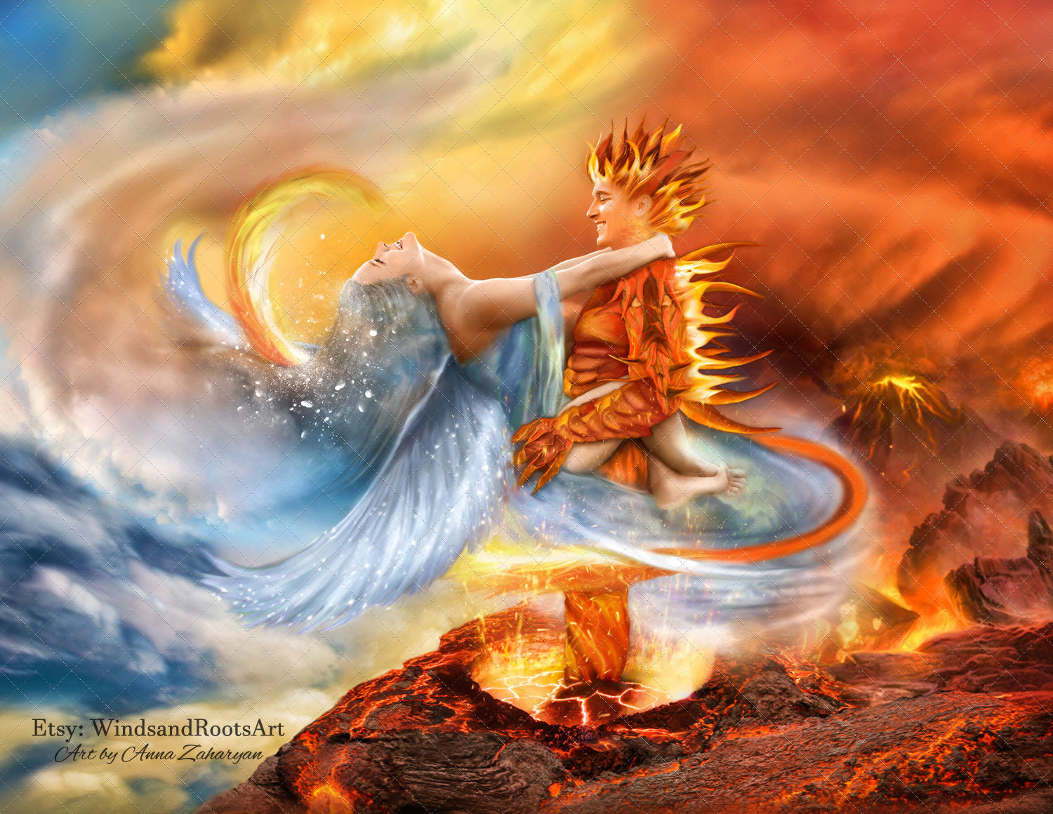 Fire Salamander Elemental