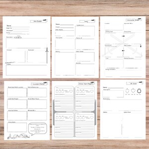 Dnd Campaign Binder DM Plannner - Etsy