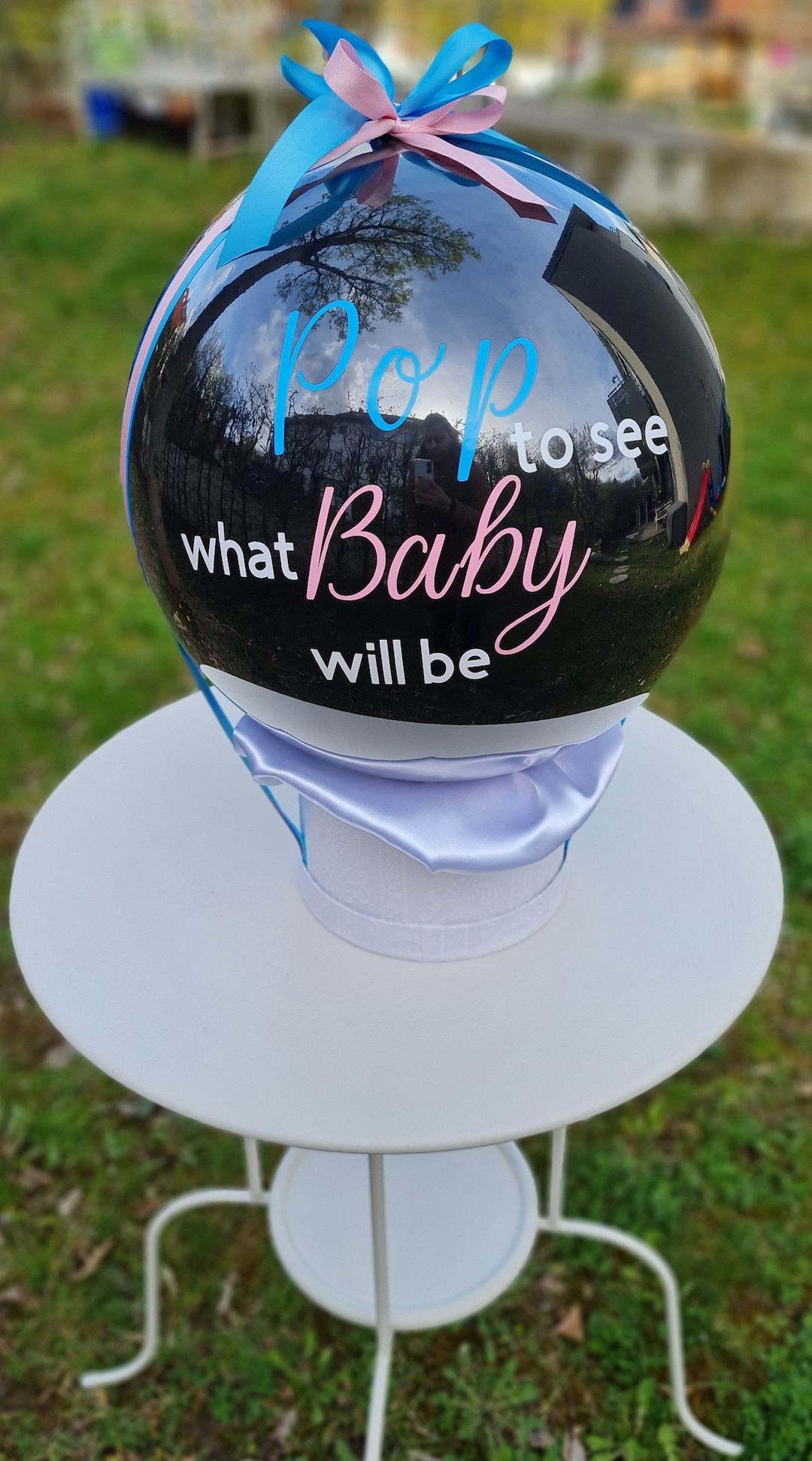 Pop-Up Ballon, Baby Party, Gender Reveal Party, Boy or Girl ...
