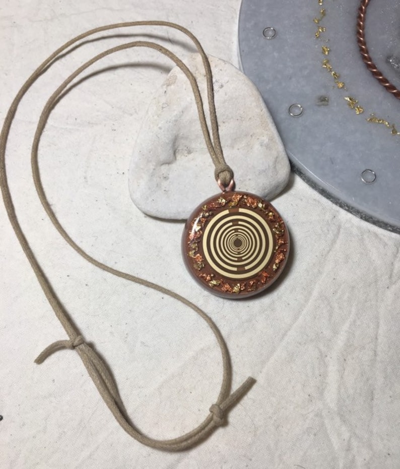 MWO 24k Gold Powerful Orgonite Antenna Scalar Pendant Vortex Harmonizer ...