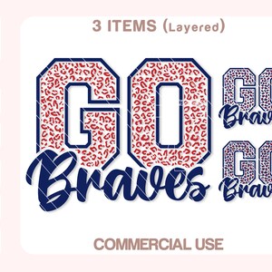 Go Braves Svg, Braves Svg, Braves Baseball Svg, Baseball Svg, Game Day ...
