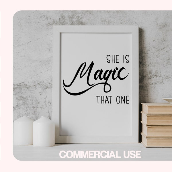 She is Magic That One Print - Etsy