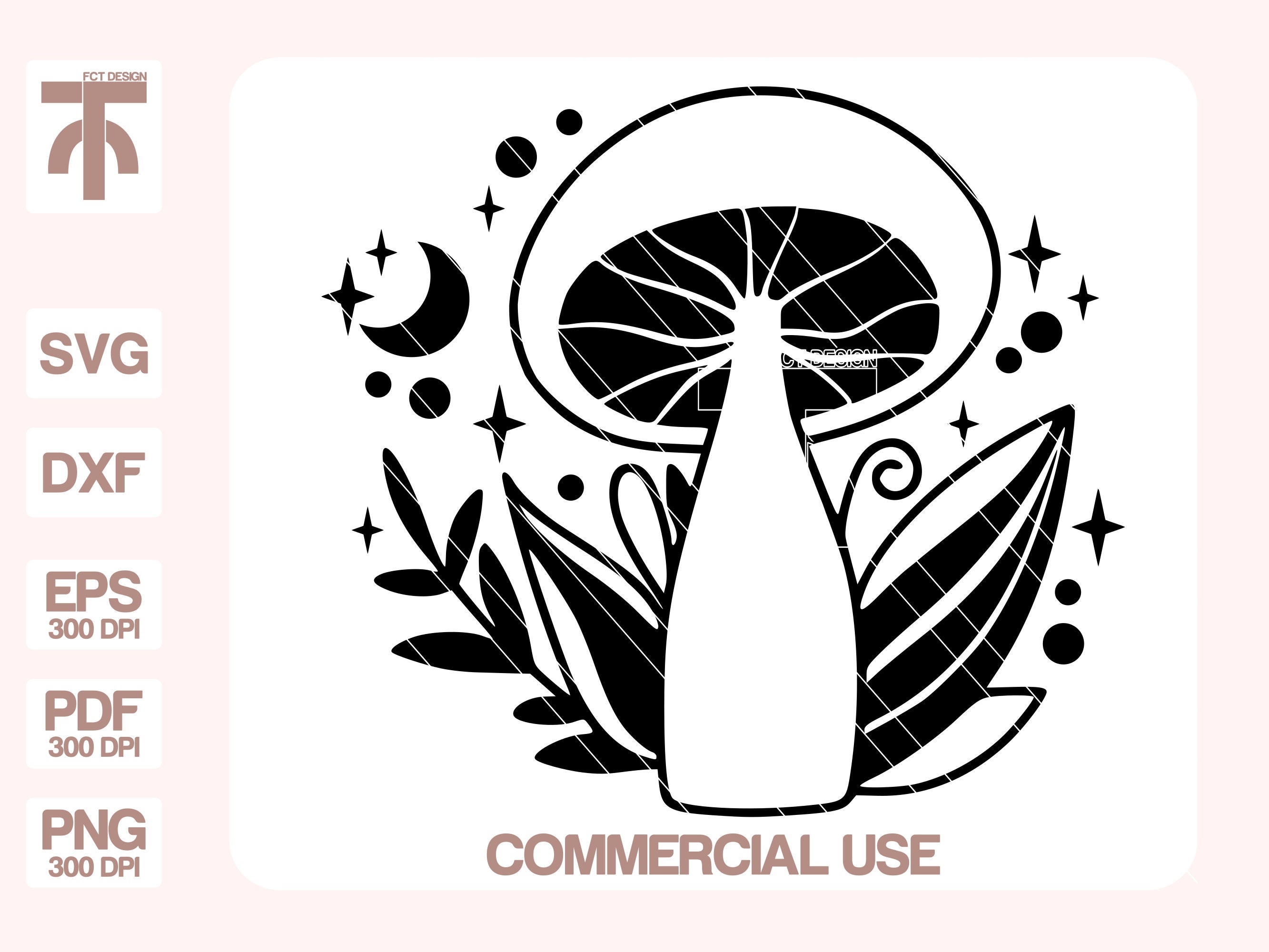 Mushroom Svg Magic Mushroom Svg Mushroom Decal Mushroom | Etsy