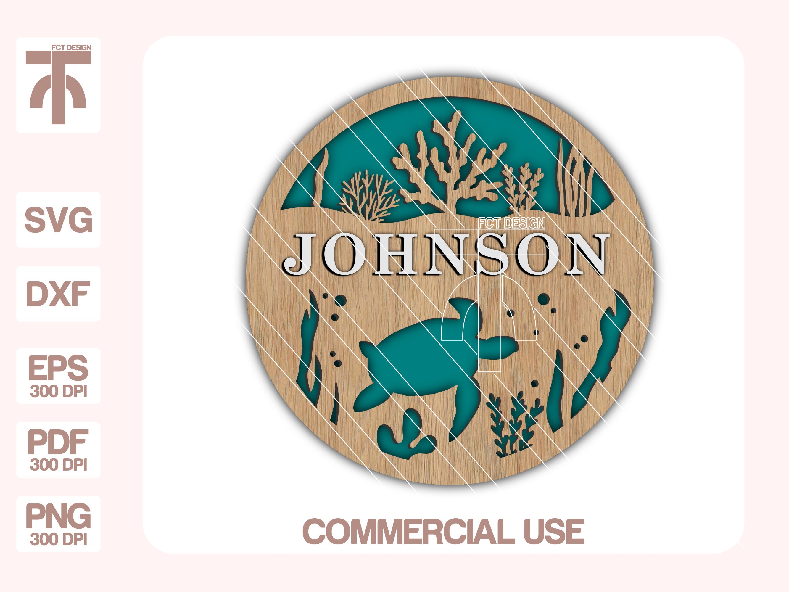 Round Sign Svg Turtle Round Sign Svg Marin Creatures Svg - Etsy