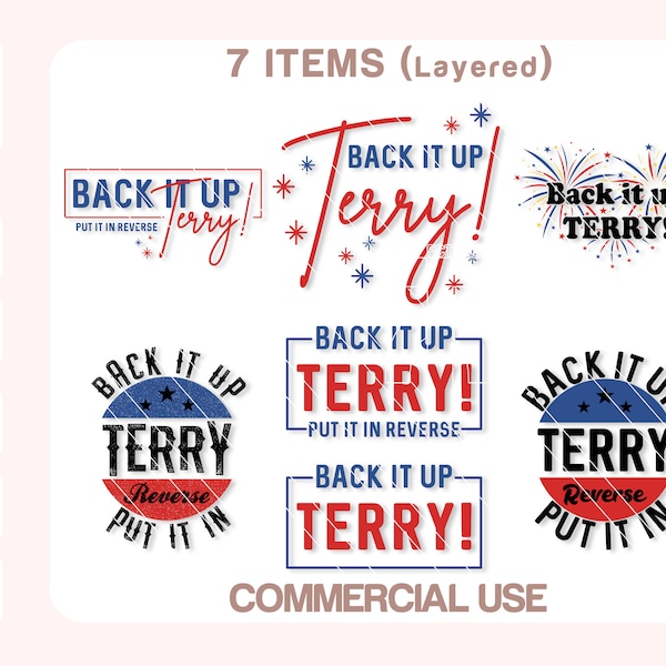 Back It up Terry Svg - Etsy