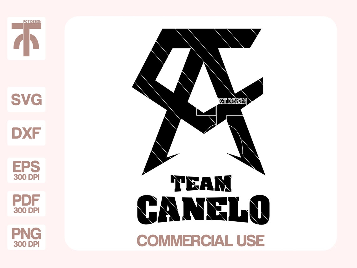 Canelo Svg Team Canelo Svg Canelo Alvarez Svg Canelo - Etsy