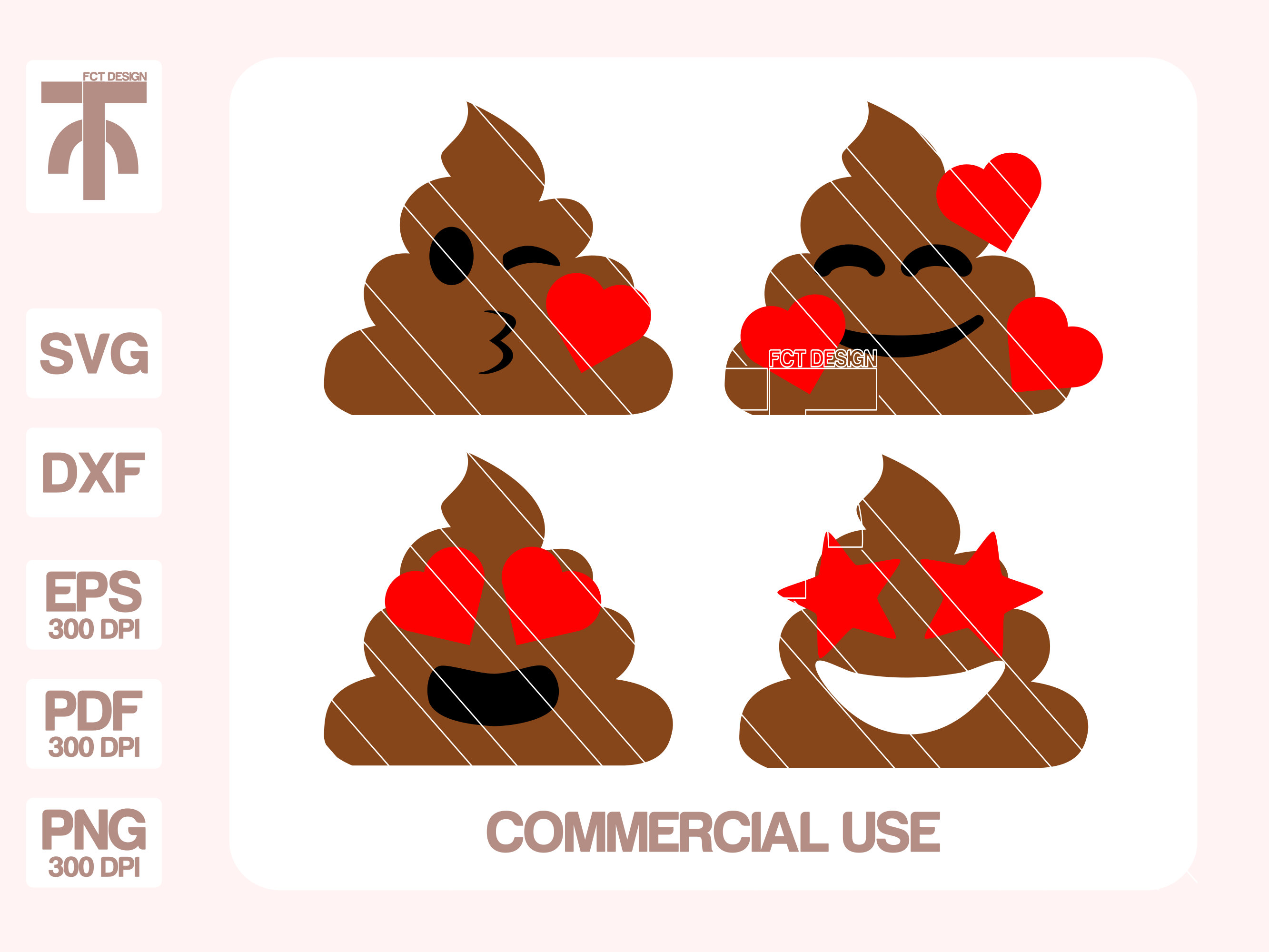 Poop Emoji Svg Poop Svg Poop Emoji Clipart Poop Emoji | Etsy UK