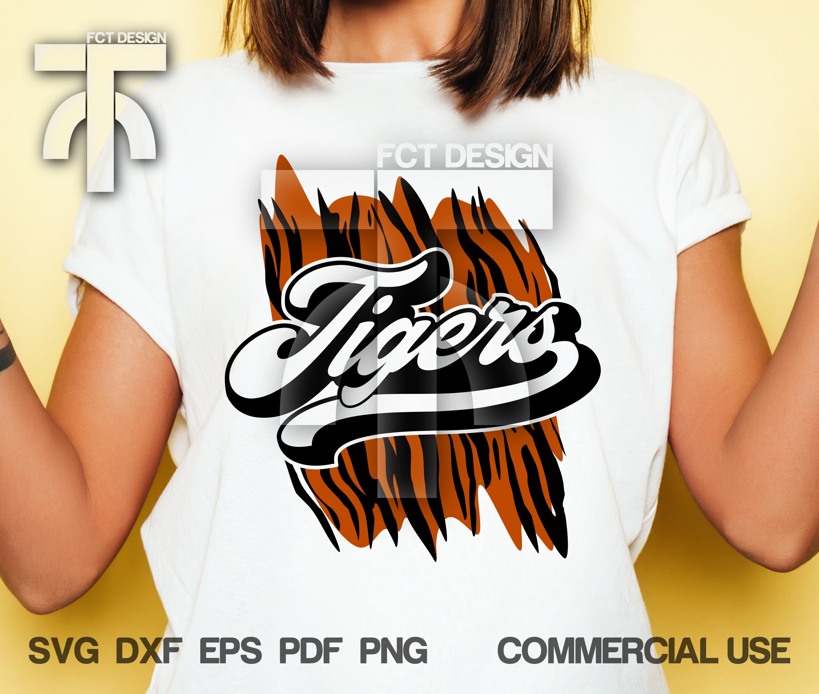 Tigers Svg, Tigers Football Svg, Tigers Cheer Svg, Cheer Svg, School ...