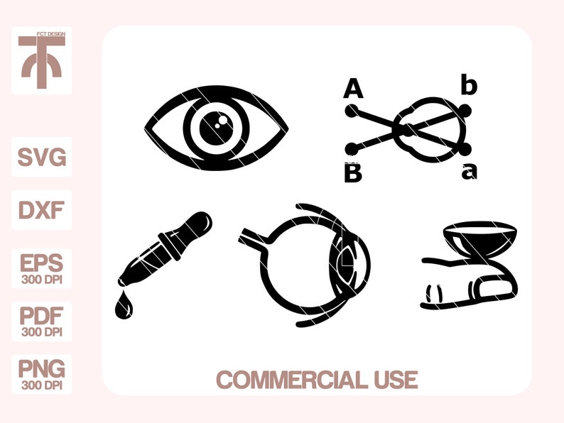 Optometry Svg Optometry Svg Bundle Optometrist Svg Glasses - Etsy