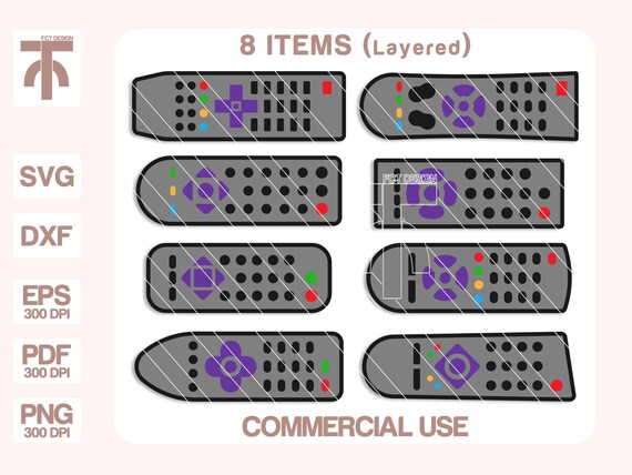 R Remote Svg Remote Svg Remote Clipart Remote Vector - Etsy