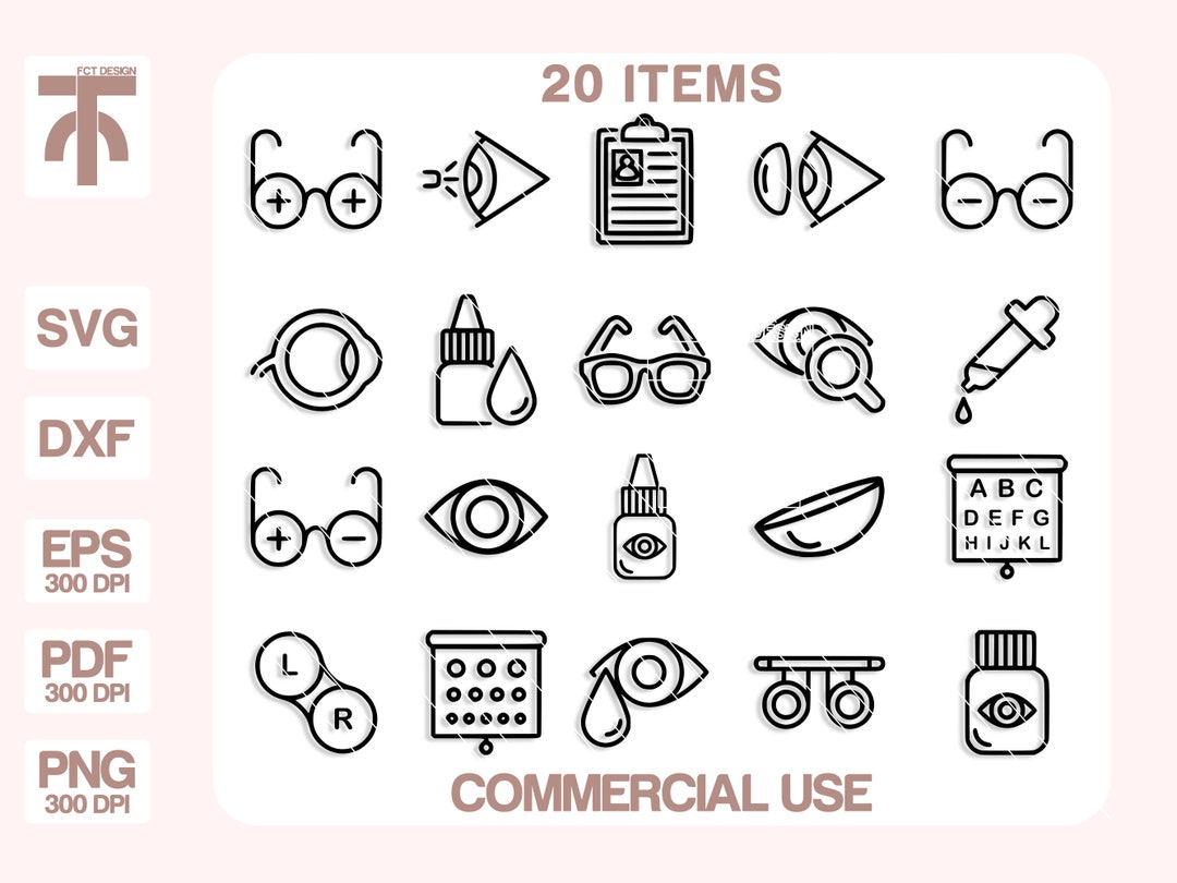 Optometry Svg, Optometry Svg Bundle, Optometrist Svg, Glasses Svg ...
