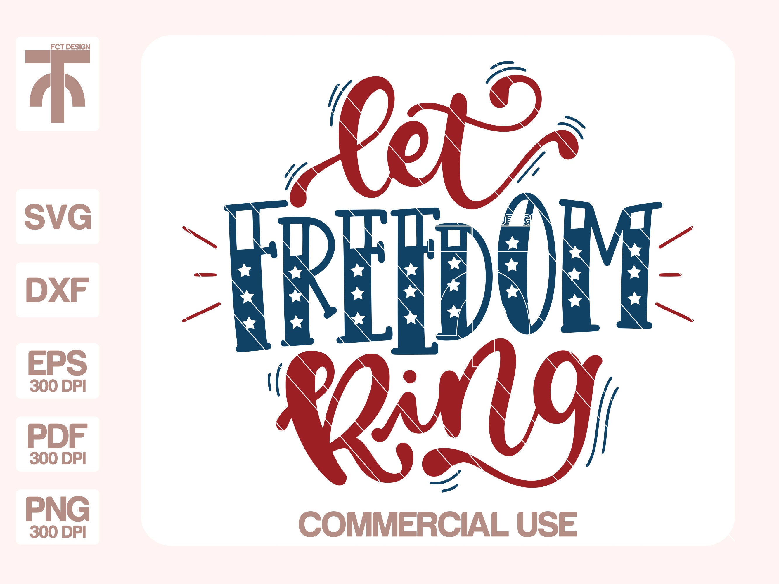 Let Freedom Ring Svg Bundle, America Svg, 4th of July Svg, Patriotic ...