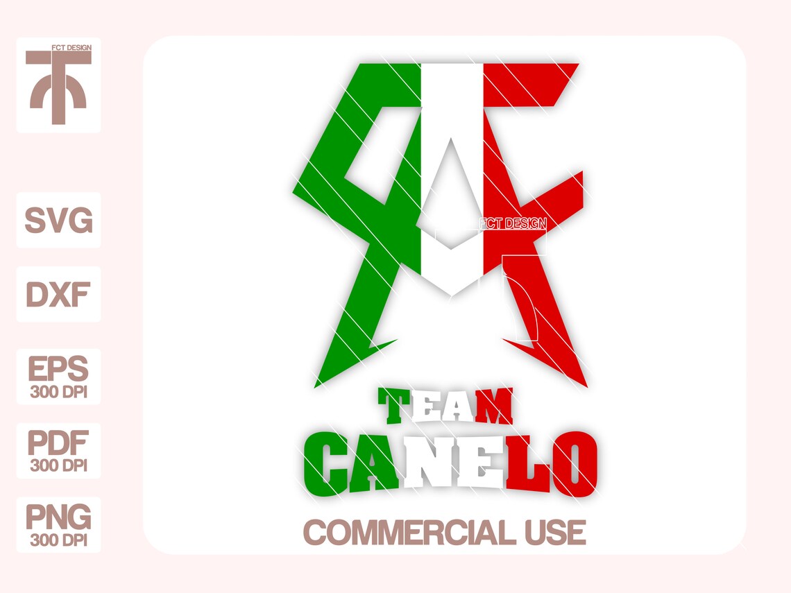 Canelo Svg, Team Canelo Svg, Canelo Alvarez Svg, Canelo Mexican Svg ...