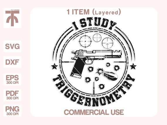 I Study Triggernometry Svg I Study Triggernometry Decal | Etsy